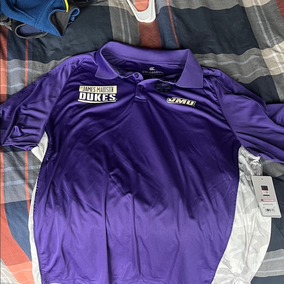 Colosseum | Shirts | New Colosseum Purple Jmu Dukes Polo | Poshmark